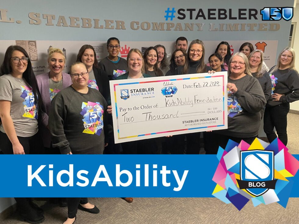 Staebler Supports KidsAbility’s Superhero Challenge - Staebler Insurance