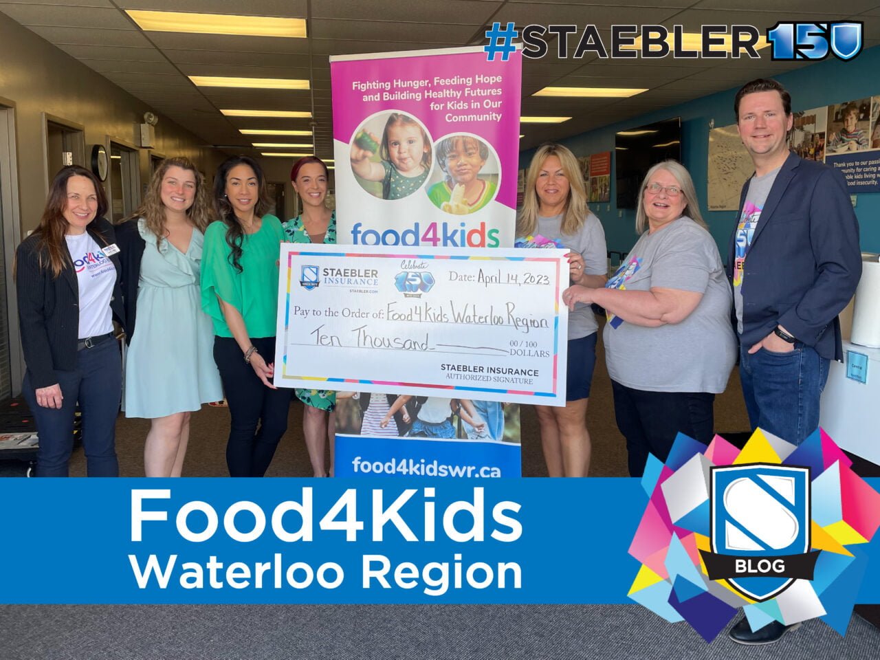 Staebler Supports Food4Kids Summer Program - Staebler Insurance