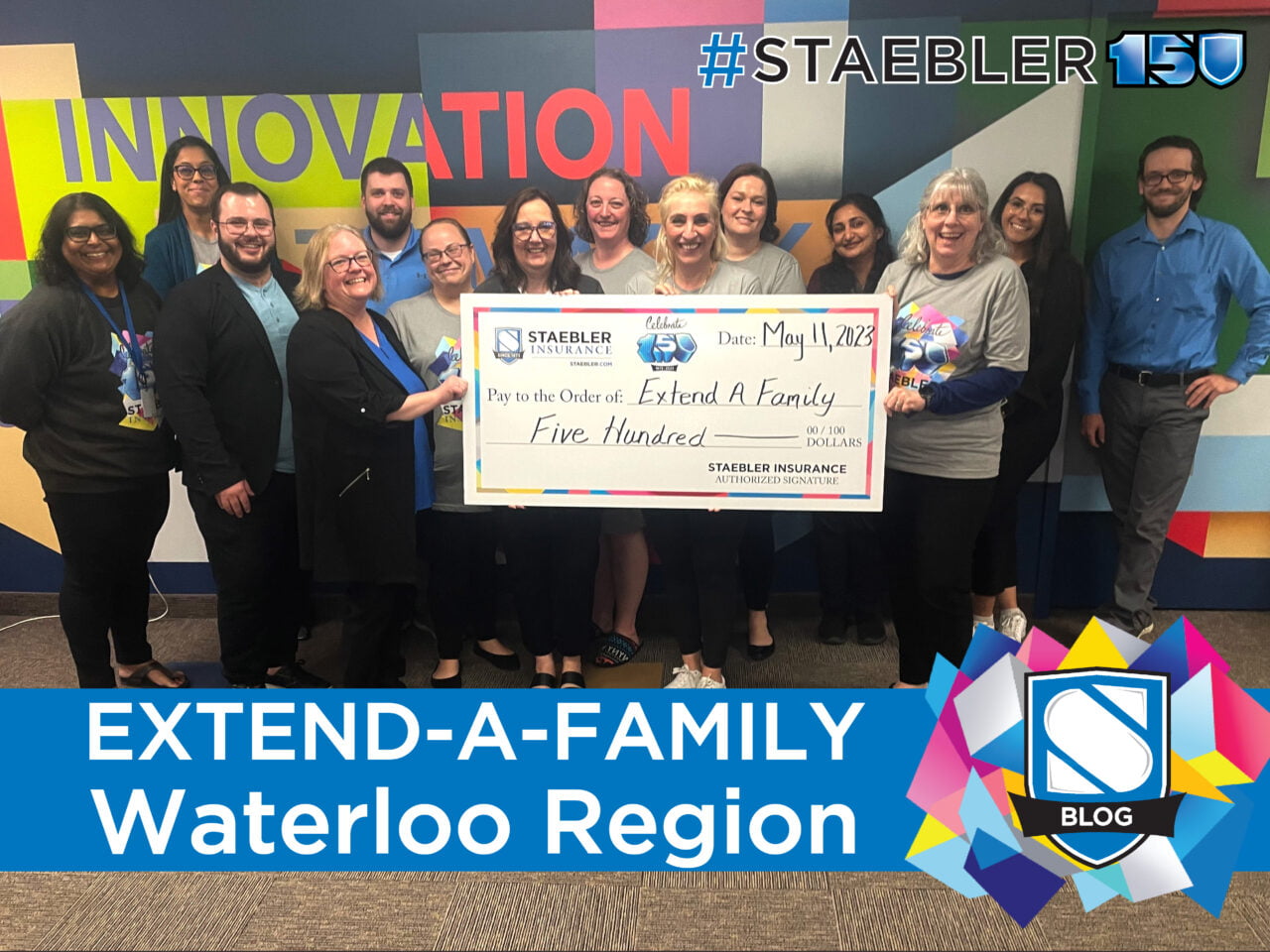 Staebler Supports Extend-A-Family - Staebler Insurance