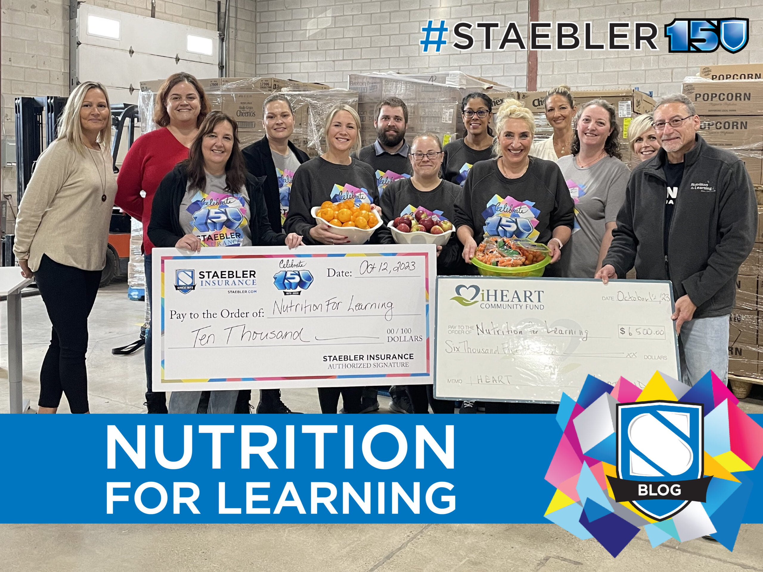 Staebler Supports Nutrition For Learning - Staebler Insurance Staebler Supports Nutrition For Learning - Staebler Insurance