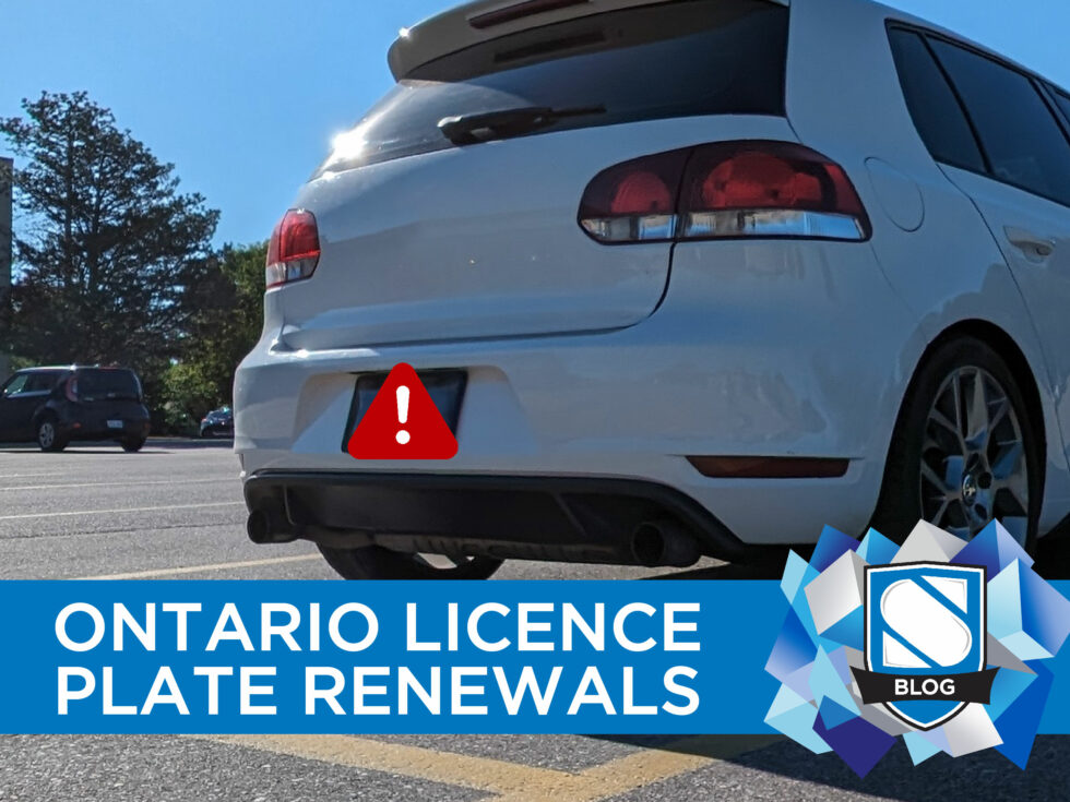 Ontario Automatic Licence Plate Renewals - Staebler Insurance